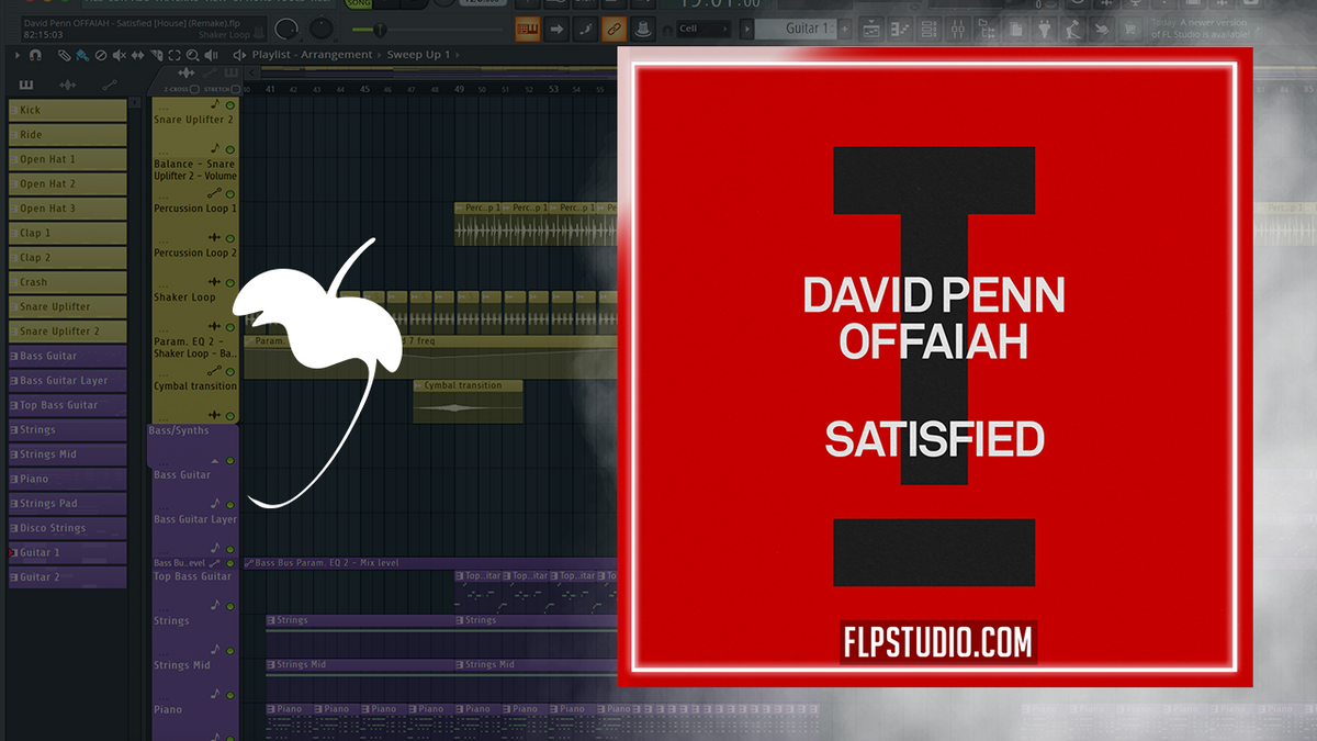 David Penn, OFFAIAH - Satisfied FL Studio Remake (House) – FLP Studio