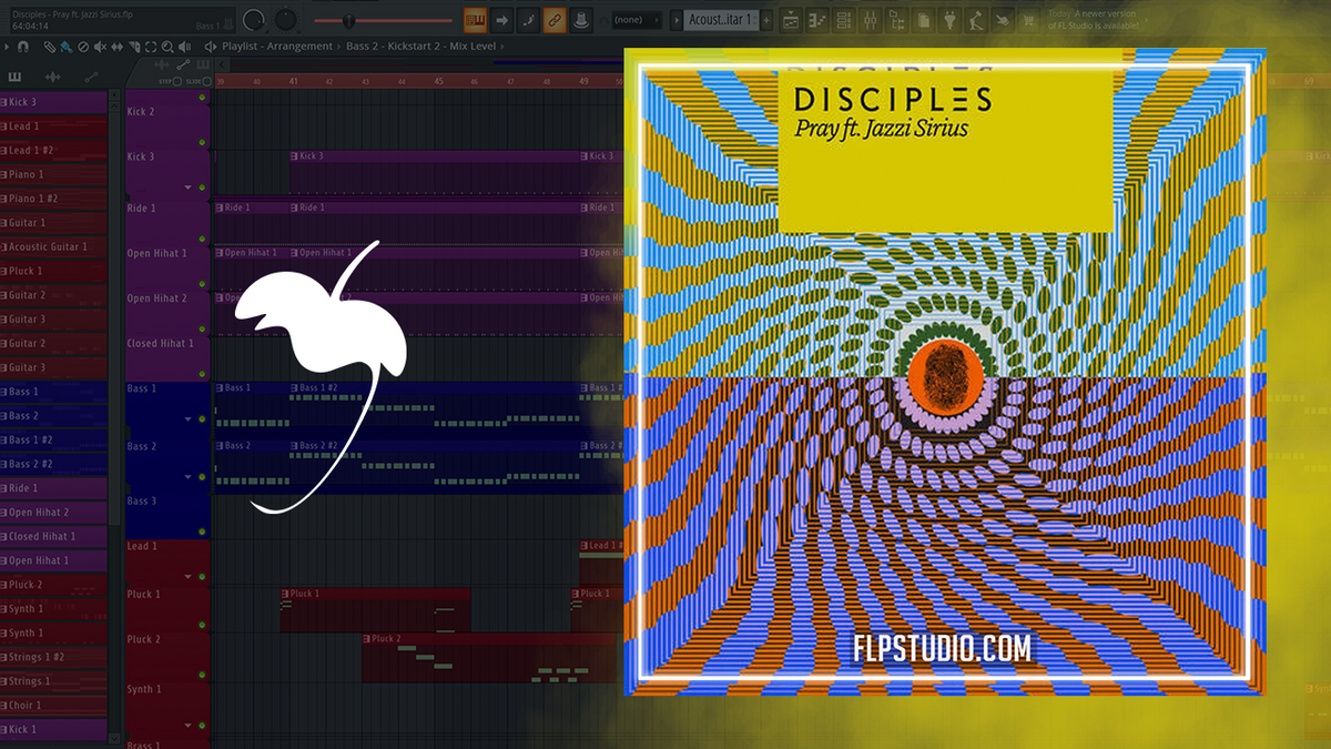 Disciples - Pray ft. Jazzi Sirius FL Studio Remake (Dance Pop) – FLP Studio