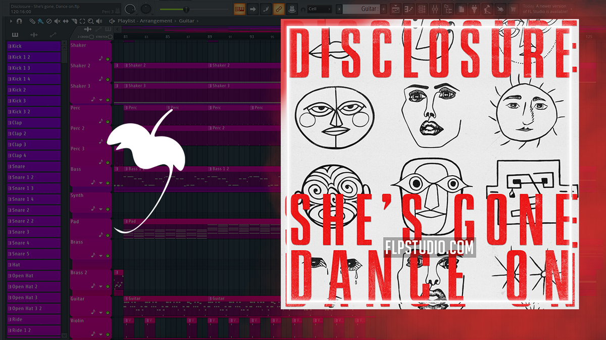Disclosure - She's gone, Dance on FL Studio Remake (House) – FLP Studio