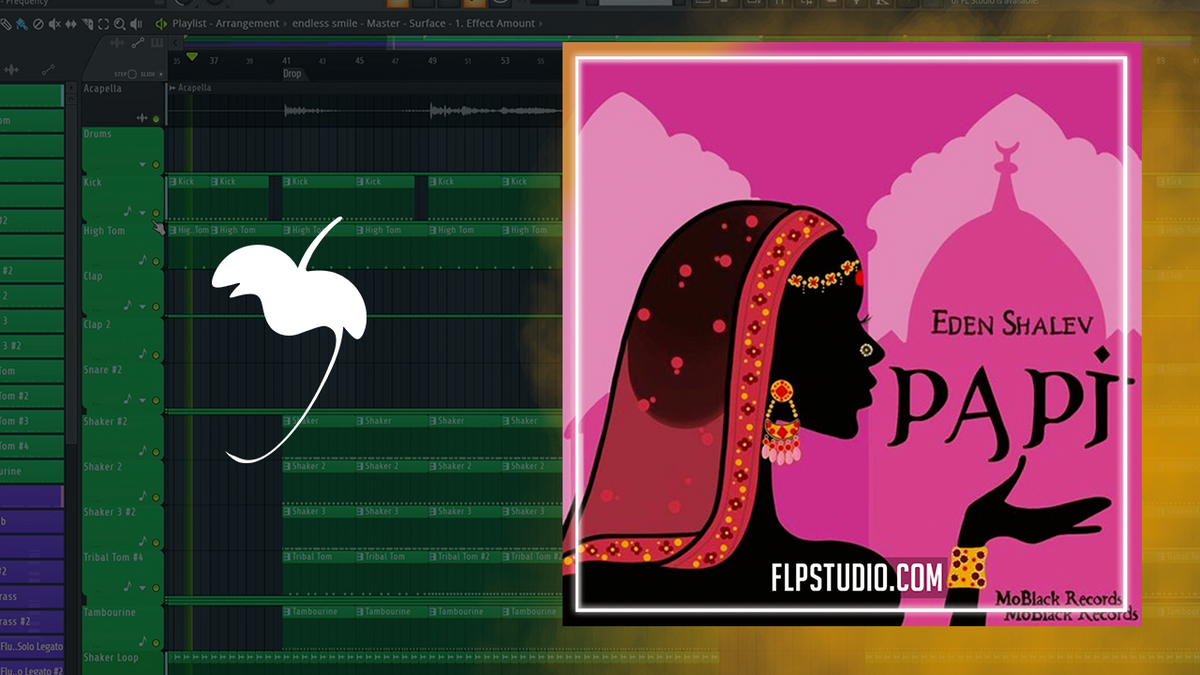 Eden Shalev - Papi (Bhabi) FL Studio Remake (House) – FLP Studio
