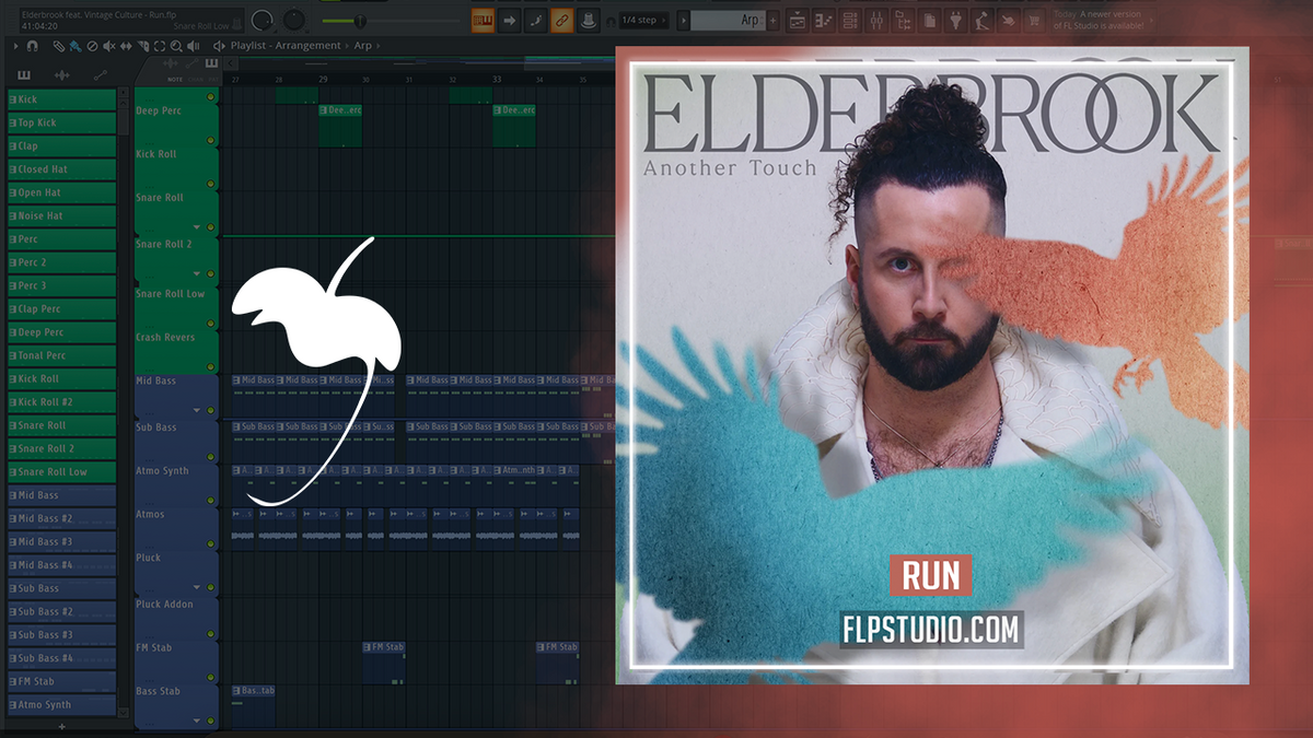 Elderbrook feat. Vintage Culture - Run FL Studio Remake (Melodic Techn ...
