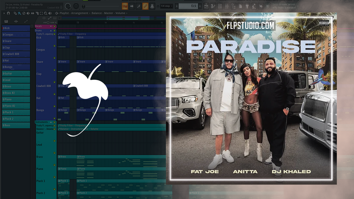 Fat Joe, Anitta, DJ Khaled - Paradise FL Studio Remake (Hip-Hop) – FLP ...