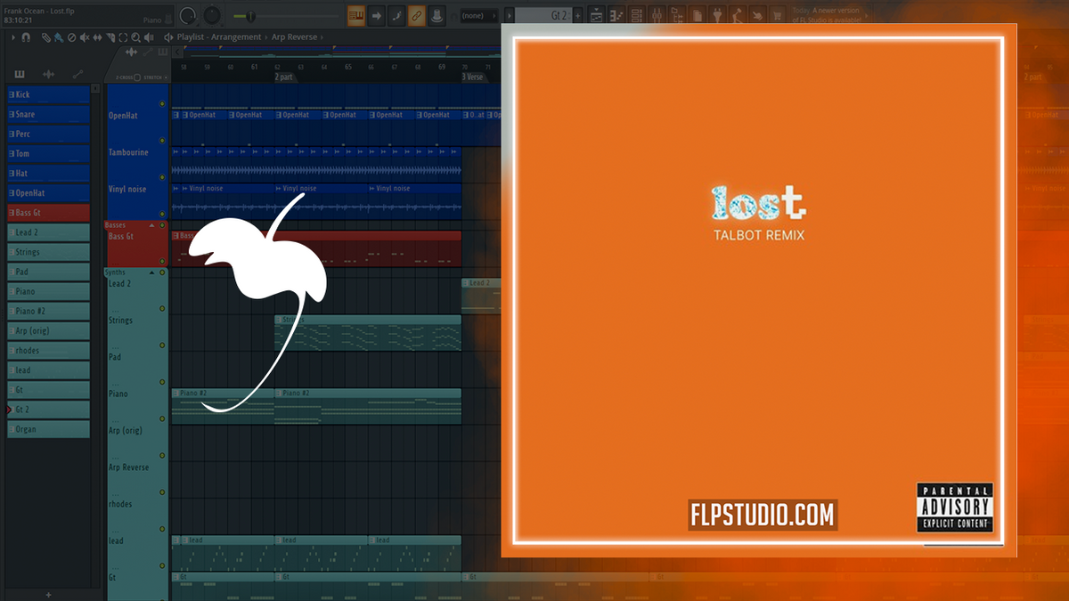 Frank Ocean - Lost FL Studio Remake (Pop) – FLP Studio