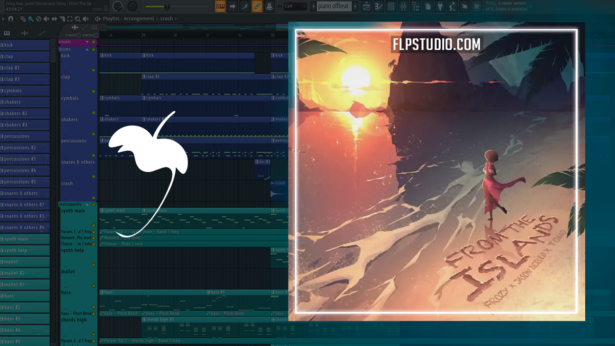 Frozy feat. Jason Derulo and Tomo - From The Islands FL Studio Remake ...