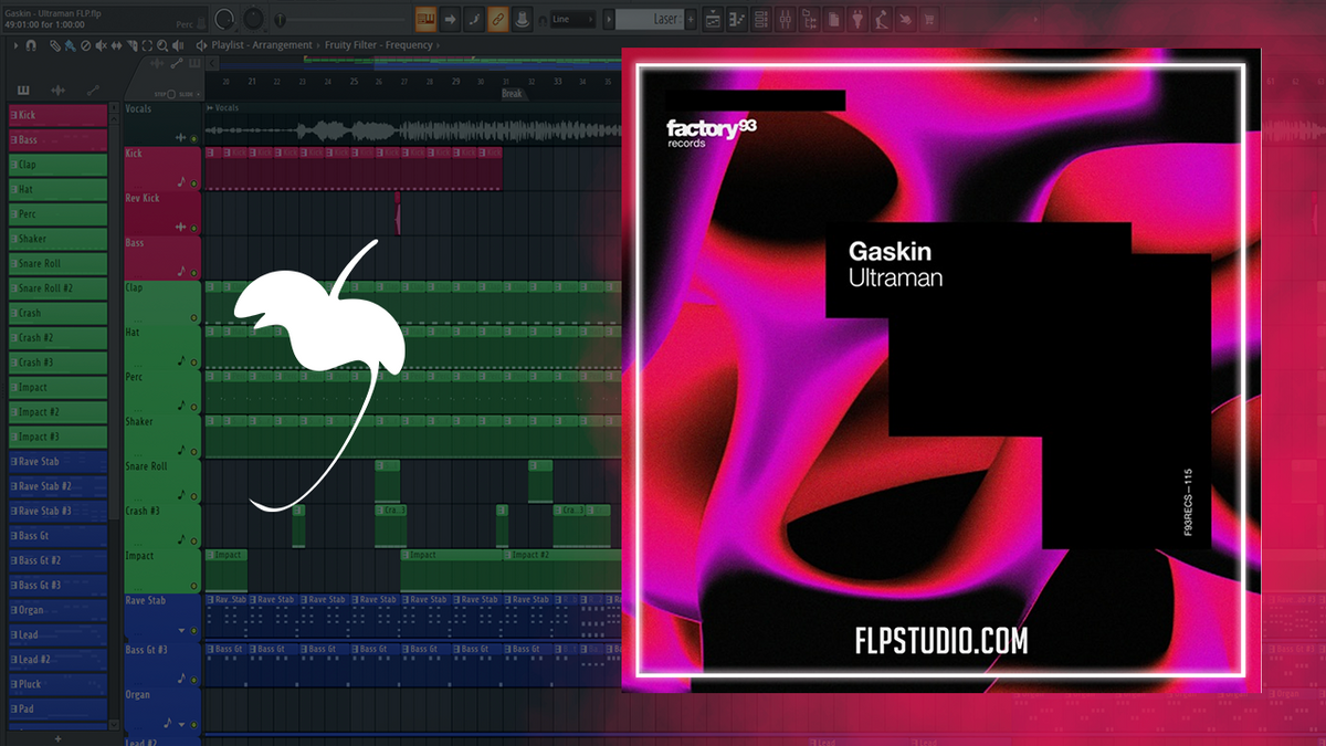 Gaskin - Ultraman FL Studio Remake (House) – FLP Studio