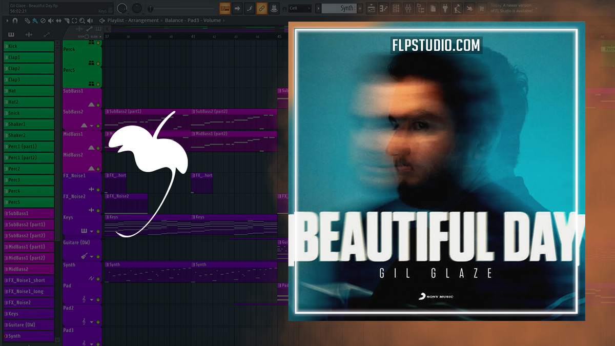 Gil Glaze - Beautiful Day FL Studio Remake (Dance Pop) – FLP Studio