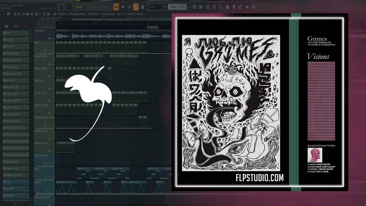 Grimes - Genesis FL Studio Remake (Synthpop) – FLP Studio