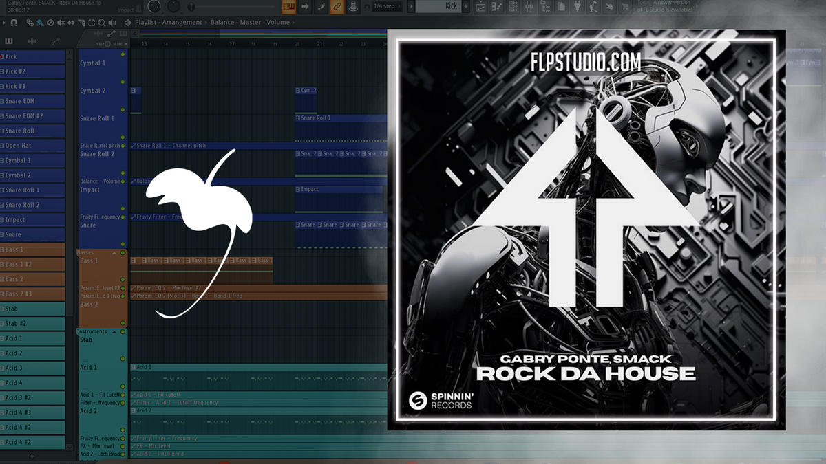 Gabry Ponte, SMACK - Rock Da House FL Studio Remake (Mainstage) – FLP ...