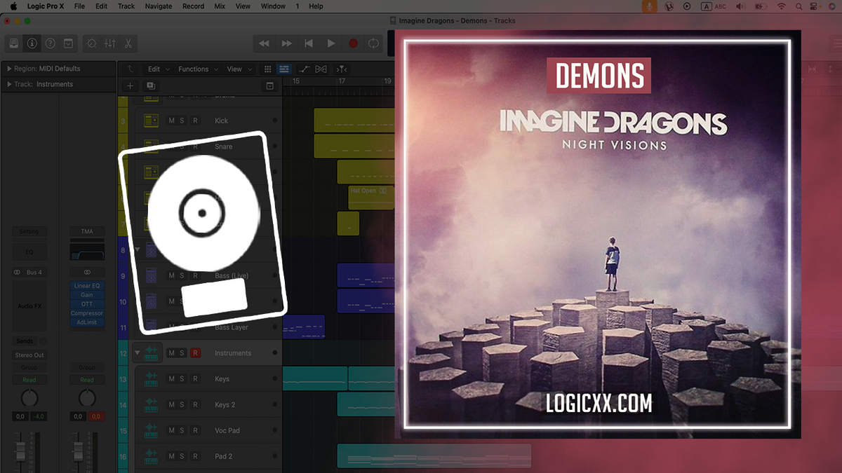 Imagine Dragons - Demons FL Studio Remake (Pop) – FLP Studio