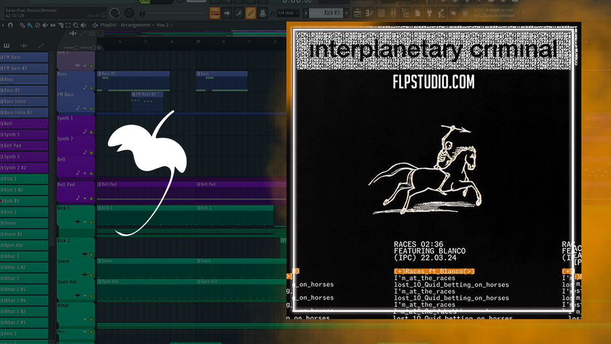 Interplanetary Criminal - Races (Feat. Blanco) FL Studio Remake (Break ...
