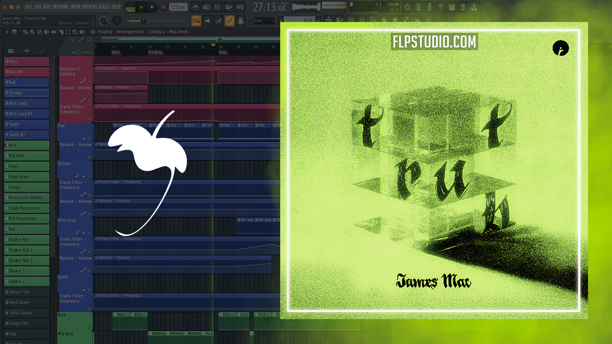 James Mac - Truth FL Studio Remake (Afro House) – FLP Studio