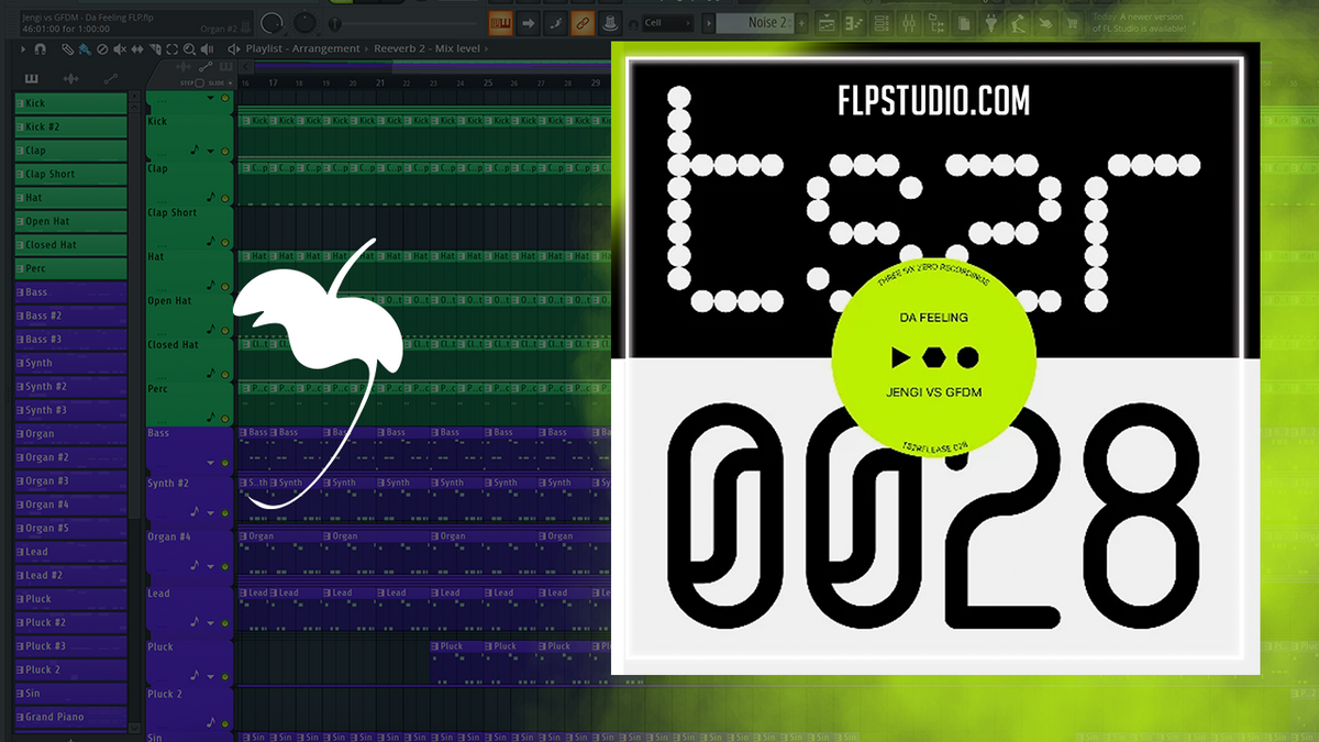 Jengi vs GFDM - Da Feeling FL Studio Remake (House) – FLP Studio
