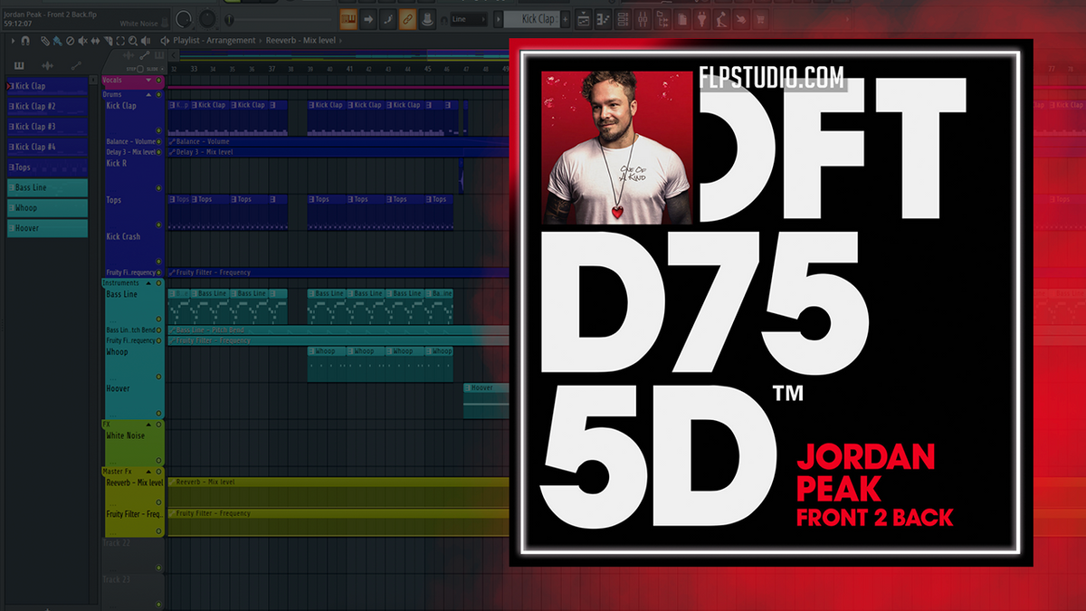 Jordan Peak - Front 2 Back FL Studio Remake (House) – FLP Studio