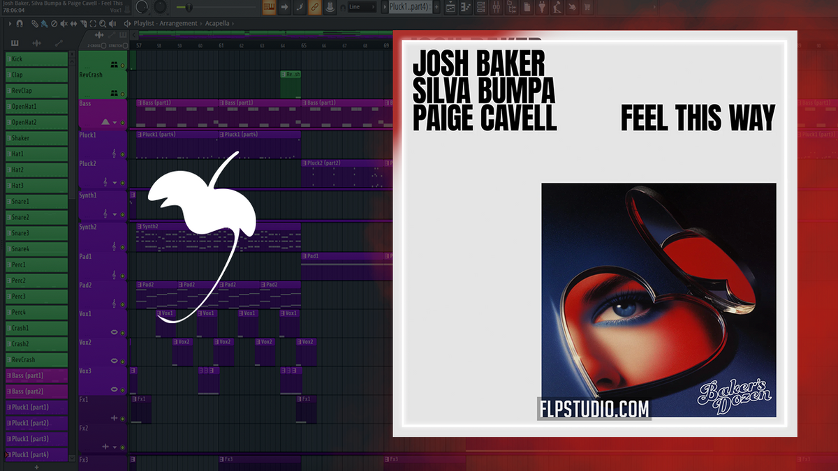 Josh Baker, Silva Bumpa & Paige Cavell - Feel This Way FL Studio Remak ...