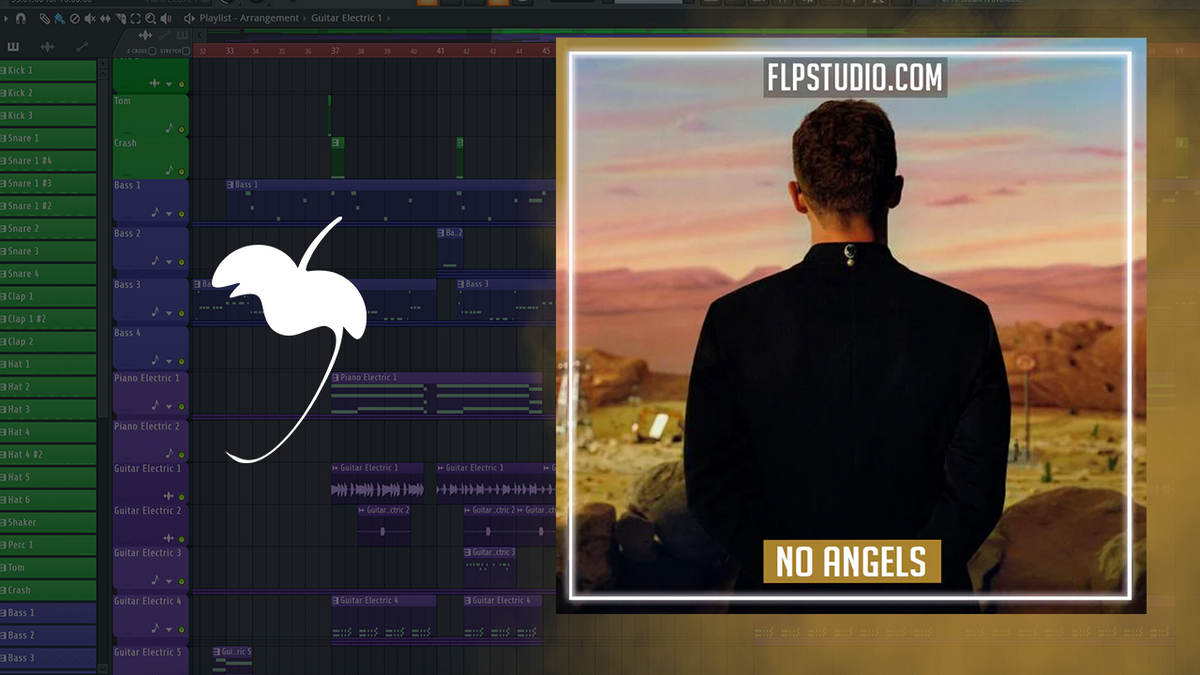 Justin Timberlake - No Angels FL Studio Remake (Pop) – FLP Studio