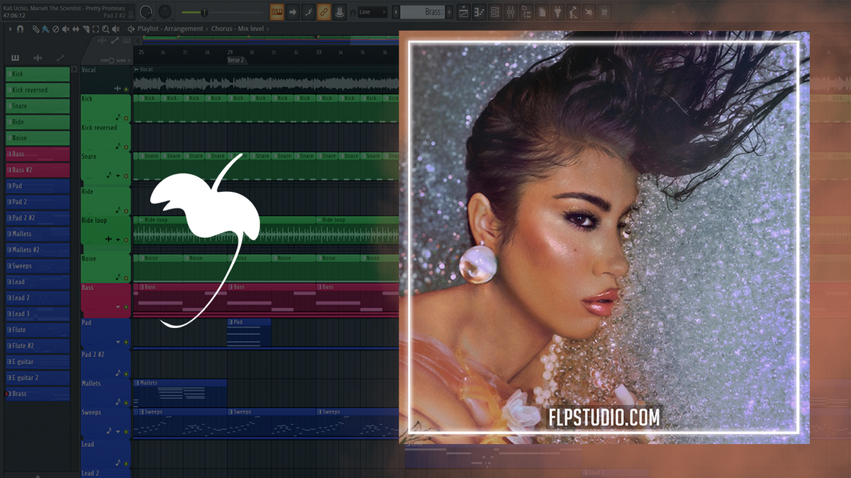 Kali Uchis, Mariah The Scientist - Pretty Promises FL Studio Remake (P ...