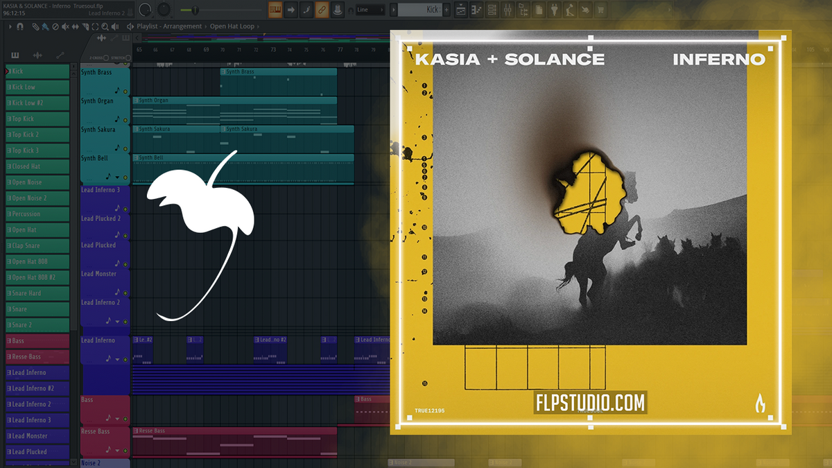 KASIA & SOLANCE - Inferno FL Studio Remake (Melodic House) – FLP Studio