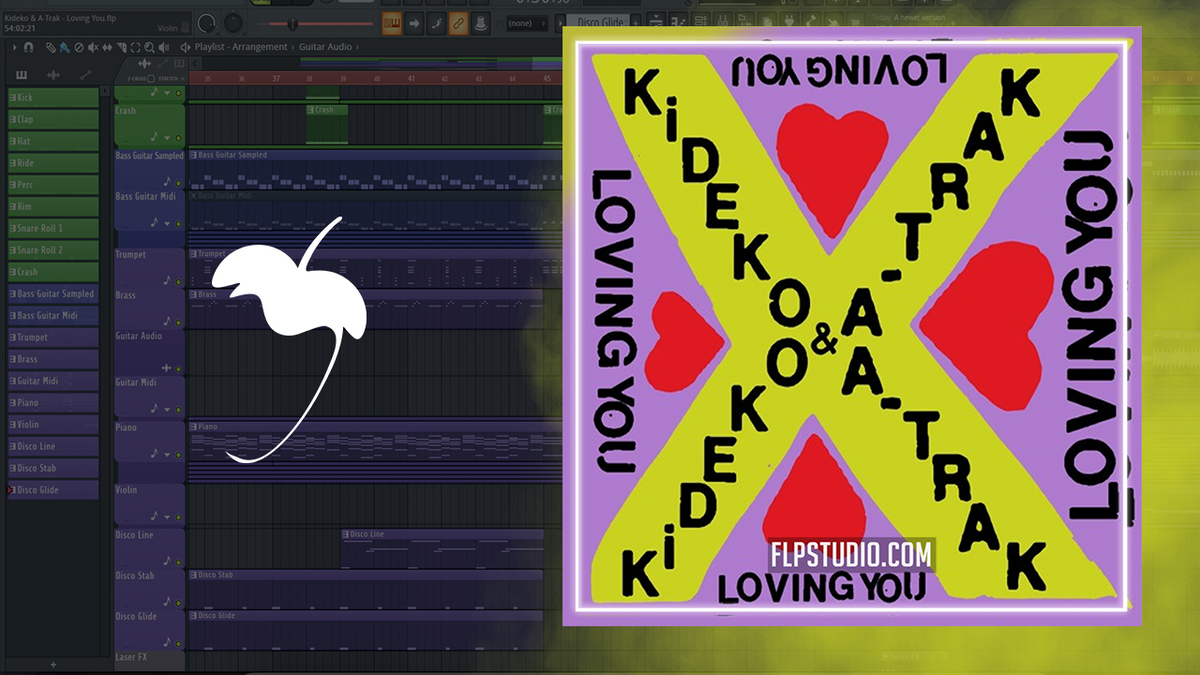 Kideko, A-Trak - Loving You FL Studio Remake (House) – FLP Studio
