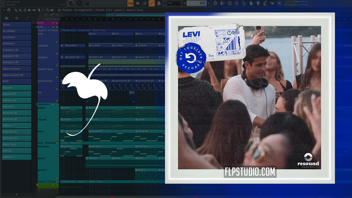 Levi - Jump FL Studio Remake (Afro House) – FLP Studio
