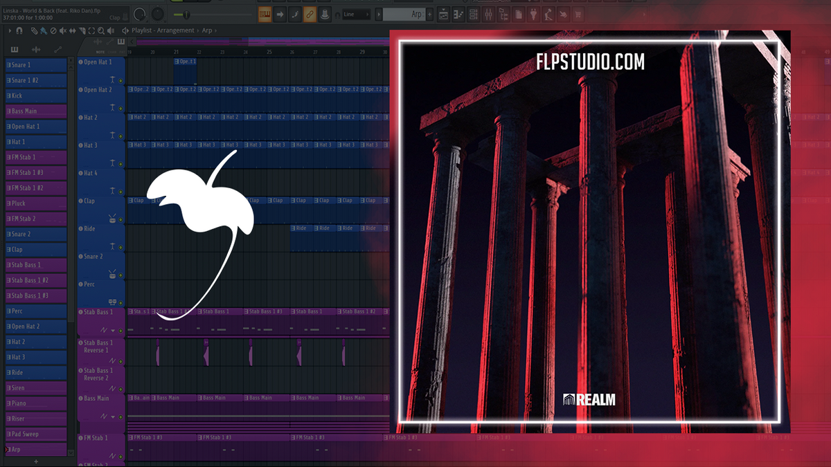 Linska - World & Back (feat. Riko Dan) FL Studio Remake (Melodic House ...