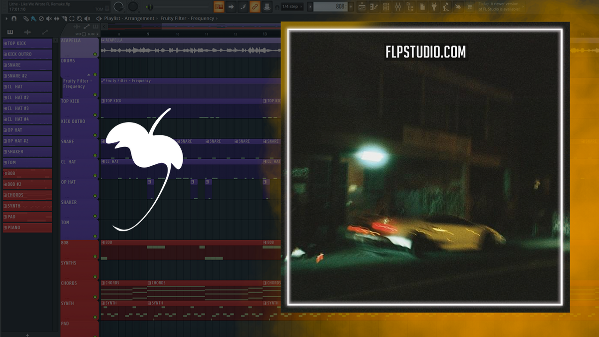 Lithe - Like We Wrote FL Studio Remake (Hip-Hop) – FLP Studio