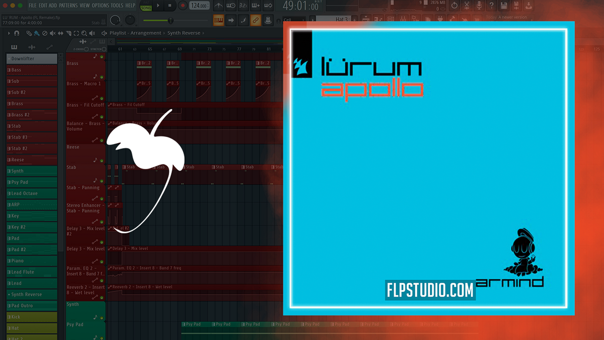 LÜRUM - Apollo FL Studio Remake (Trance) – FLP Studio