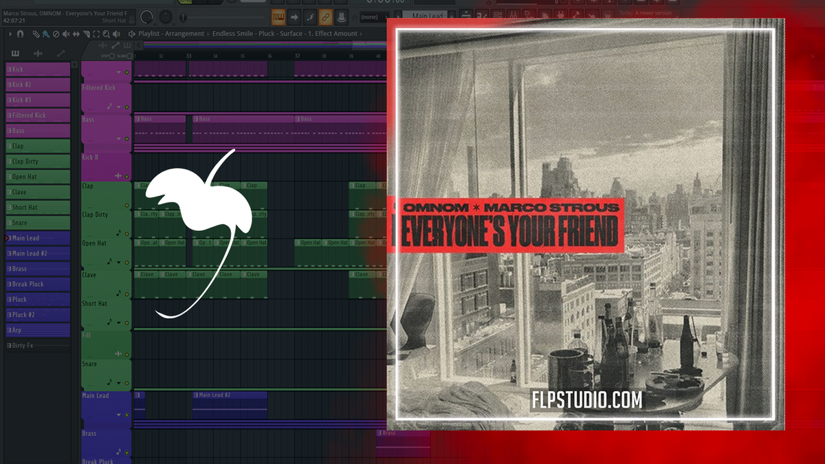 Marco Strous, OMNOM - Everyone's Your Friend FL Studio Remake (Bass Ho ...