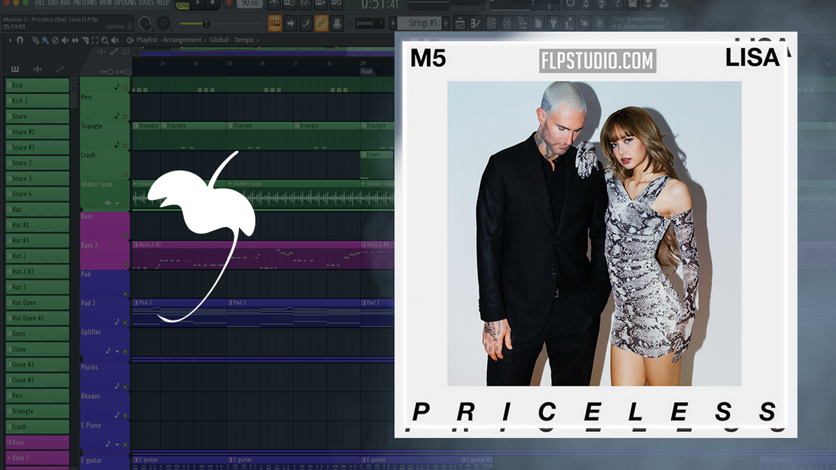 Maroon 5 - Priceless (feat. Lisa) FL Studio Remake (Pop) – FLP Studio