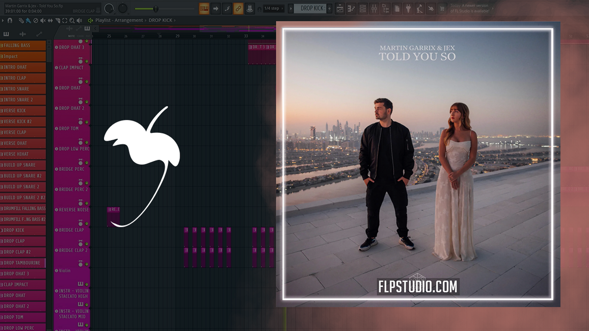 Martin Garrix & Jex - Told You So FL Studio Remake (Dance Pop) – FLP Studio