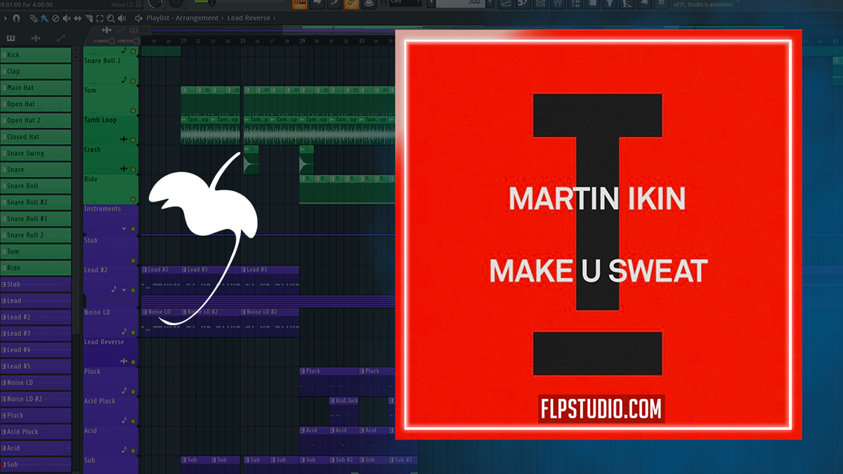 Martin Ikin - Make U Sweat FL Studio Remake (Tech House) – FLP Studio