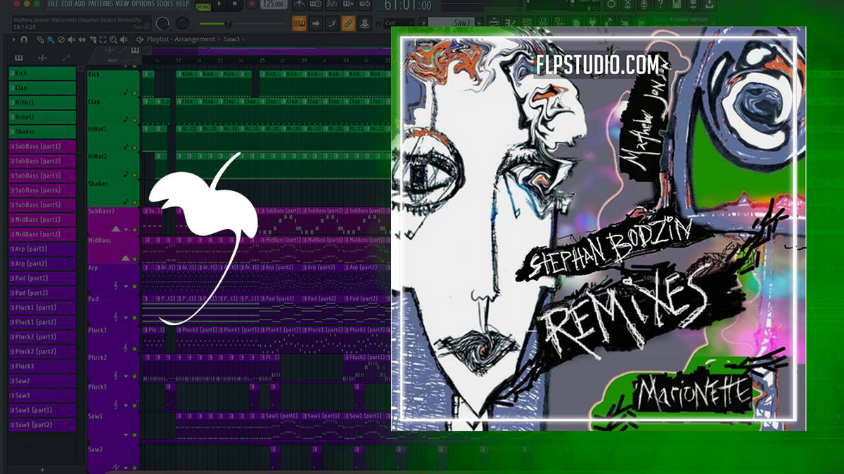 Mathew Jonson — Marionette (Stephan Bodzin Remix) FL Studio Remake (Me ...