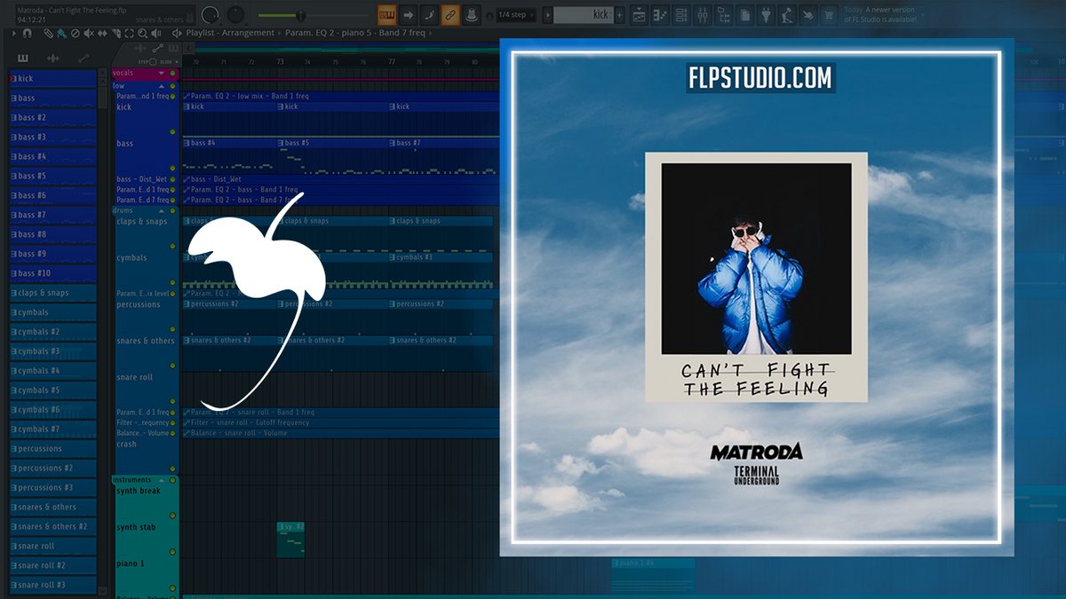 Matroda - Can't Fight The Feeling FL Studio Remake (Tech House) – FLP ...