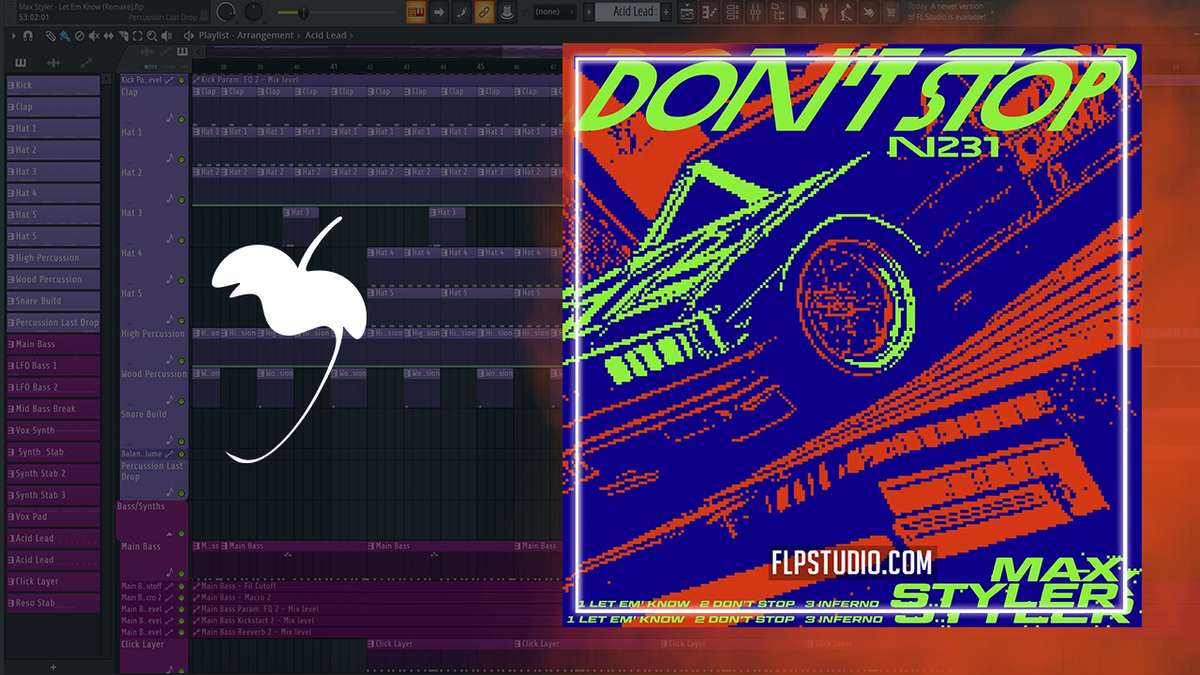 Max Styler - Let Em Know FL Studio Remake (Dance) – FLP Studio