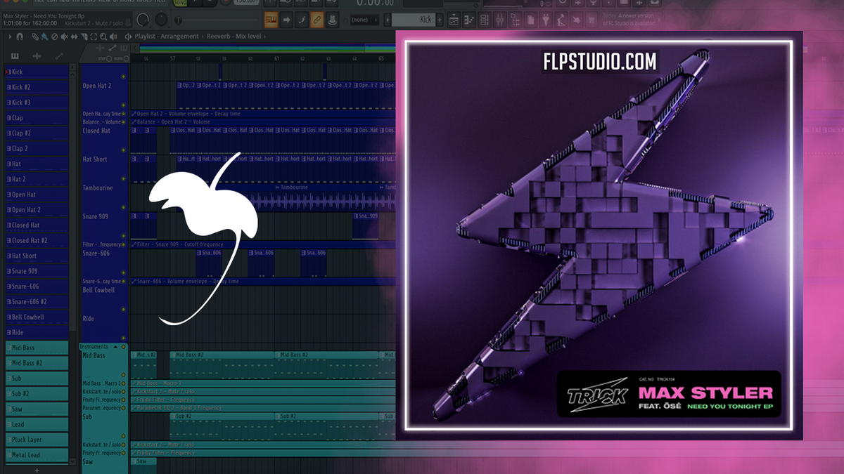 Max Styler - Need You Tonight FL Studio Remake (Tech House) – FLP Studio