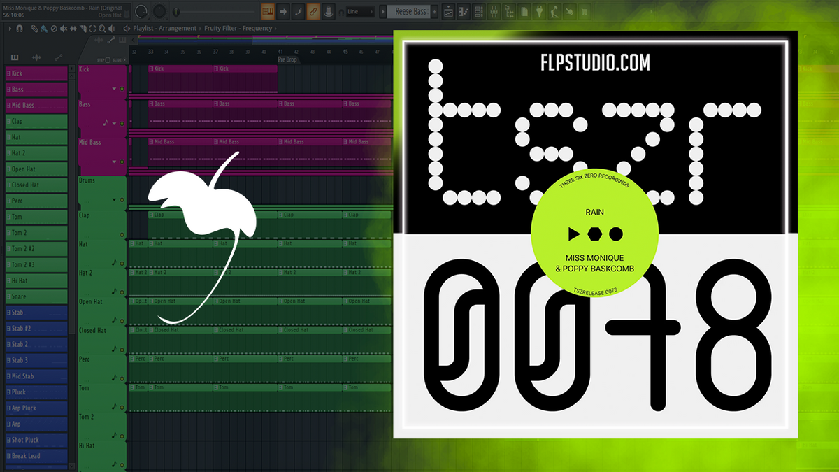 Miss Monique, Poppy Baskcomb - Rain FL Studio Remake (Melodic Techno ...