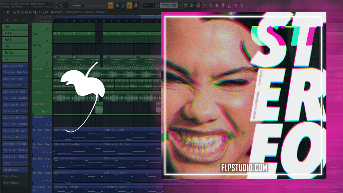Moby & Goddard. ft. Lovelle - Stereo FL Studio Remake (Electronic ...