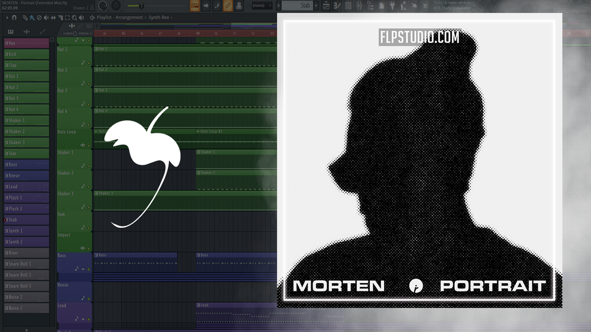 MORTEN - Portrait FL Studio Remake (Melodic House) – FLP Studio