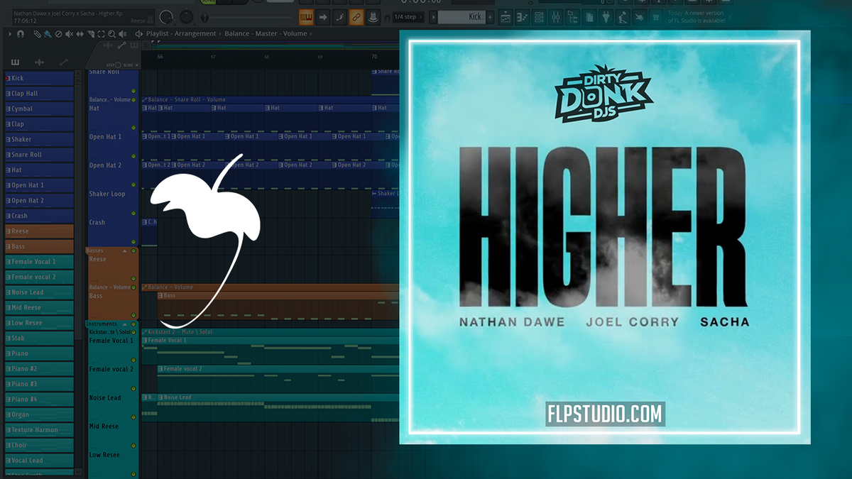 Nathan Dawe x Joel Corry x Sacha - Higher FL Studio Remake (Dance Pop ...