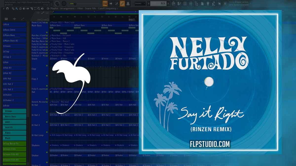 Nelly Furtado - Say It Right (Rinzen Extended Remix) FL Studio Remake ...