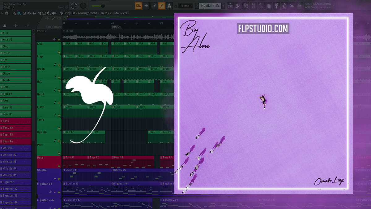 Omah Lay - soso FL Studio Remake (Afro House) – FLP Studio