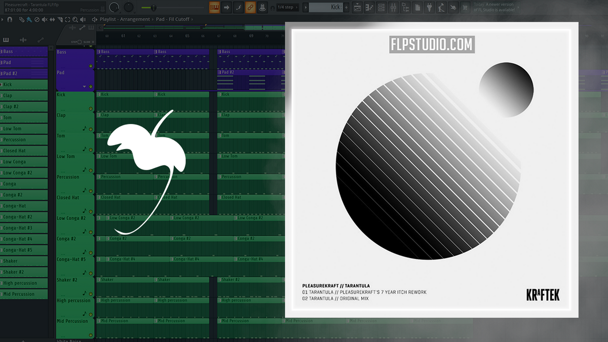 Pleasurecraft - Tarantula FL Studio Remake (Tech House) – FLP Studio