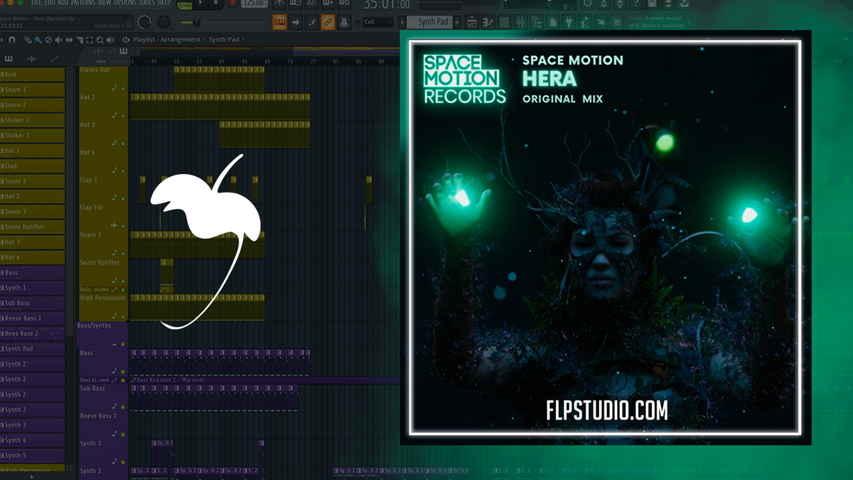 Space Motion - Hera FL Studio Remake (Melodic House) – FLP Studio