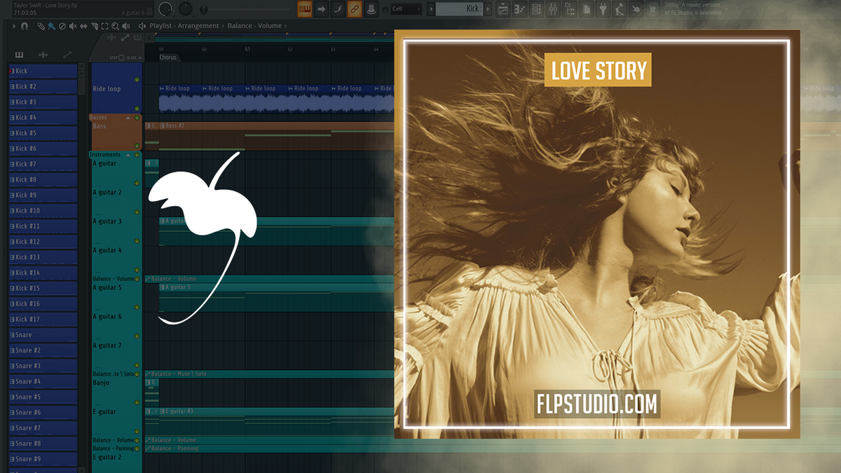Taylor Swift - Love Story FL Studio Remake (Pop) – FLP Studio