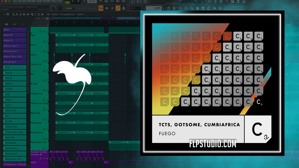TCTS, Gotsome, Cumbiafrica - Fuego FL Studio Remake (Tech House) – FLP ...