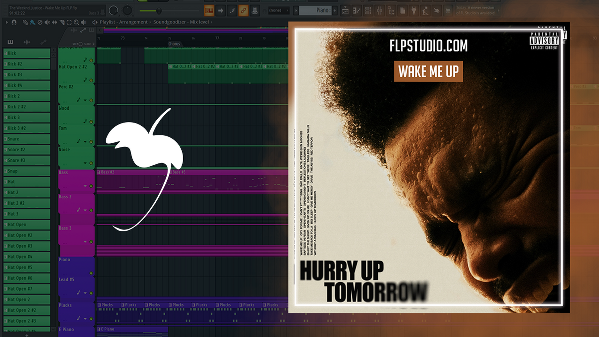 The Weeknd, Justice - Wake Me Up FL Studio Remake (Pop) – FLP Studio