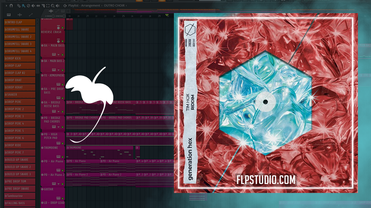 Tim Hox - Riddim FL Studio Remake (Bass House) – FLP Studio