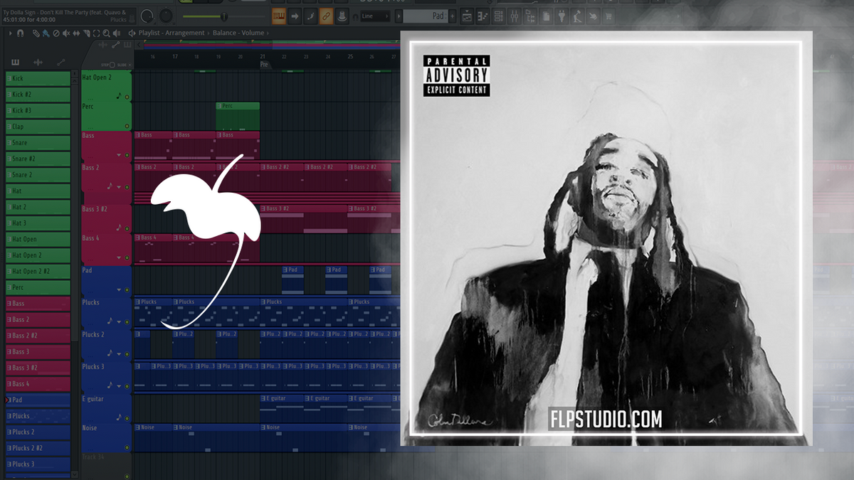 Ty Dolla $ign - DON'T KILL THE PARTY (feat. Quavo & Juicy J) FL Studio ...