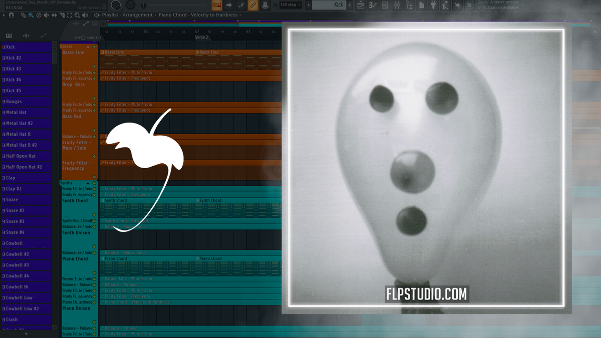 Underworld - Two Months Off FL Studio Remake (Dance Pop) – FLP Studio