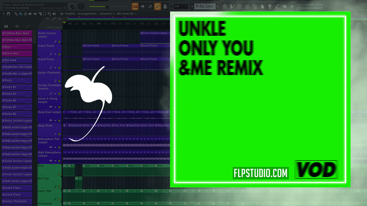 UNKLE – Only You (&ME Remix) FL Studio Remake (Melodic House) – FLP Studio