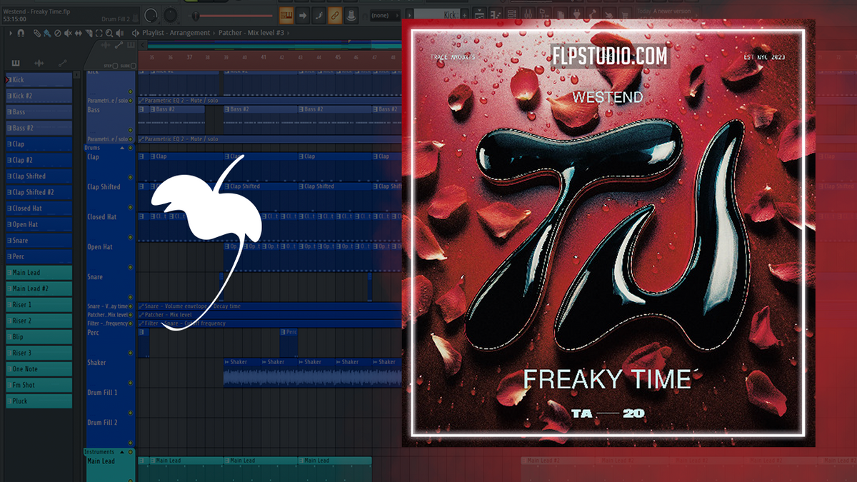 Westend - Freaky Time FL Studio Remake (Bass House) – FLP Studio